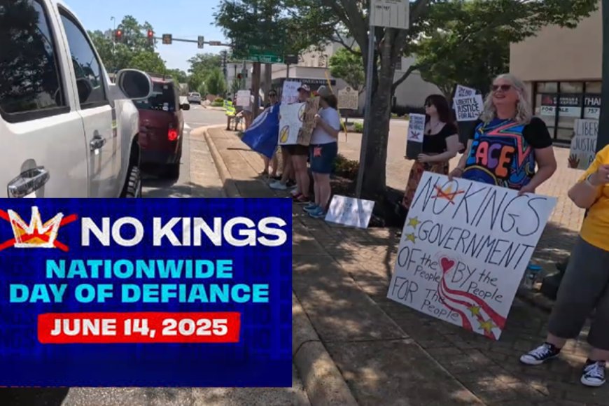 No Kings Day Protest Newport News Virginia June 14 2025 - Police Ping